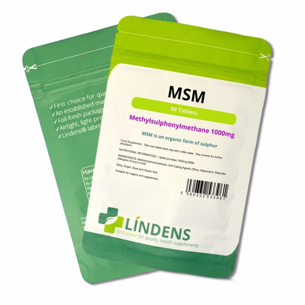 MSM (methylsulfonylmethane) 1000mg Tablets | Zoom Health