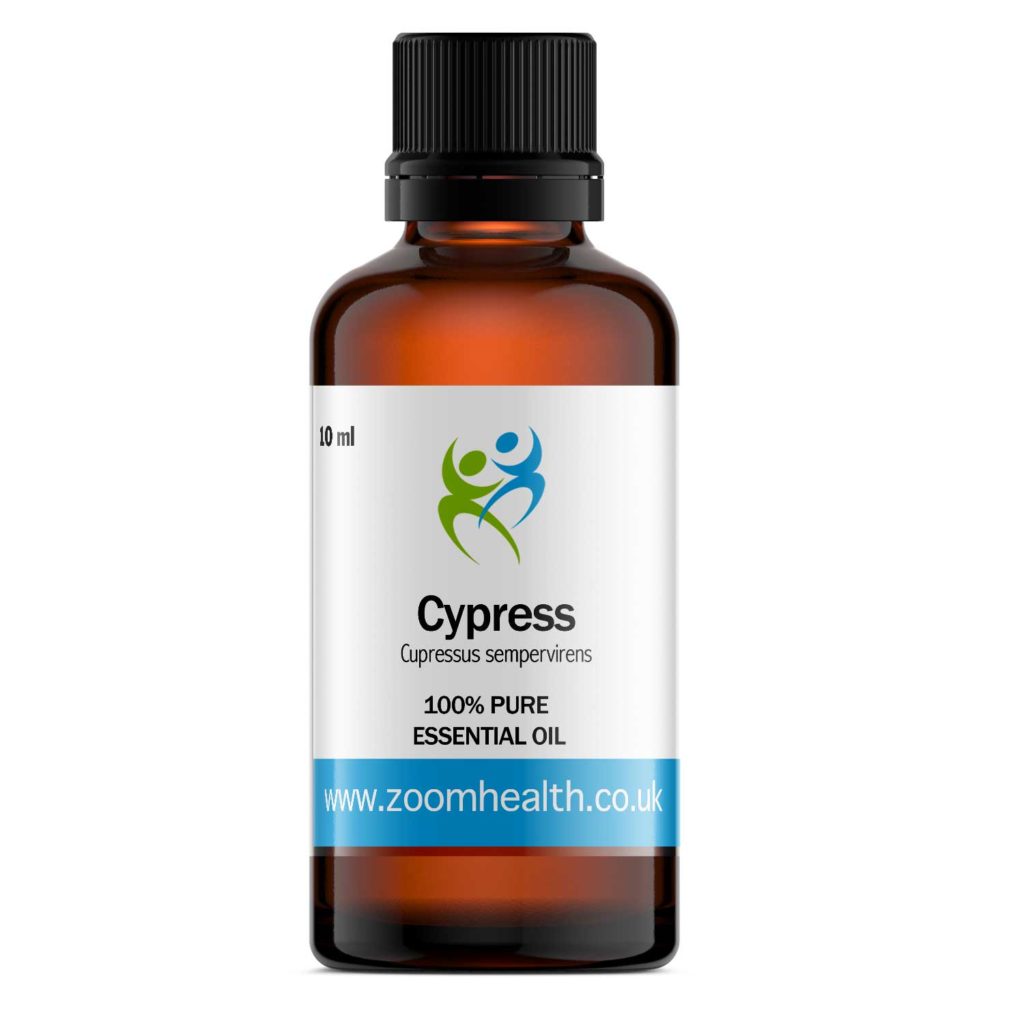 Cypress Essential Oil (Cupressus sempervirens) 10ml – Zoom Health