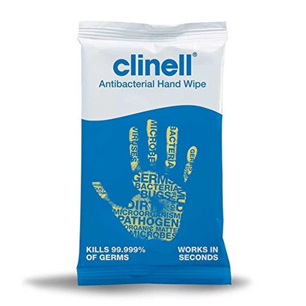Clinell Anti Bacterial Hand Wipes - 10 Pack - Zoom Health