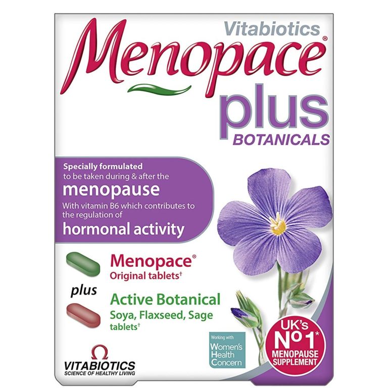 Menopace Plus Tablets | Zoom Health - Vitabiotics